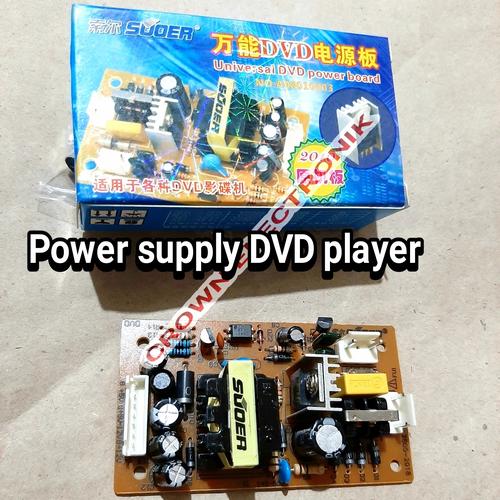 Jual Power supply DVD player - Kota Bandung - crown electronik | Tokopedia