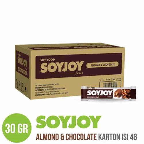 Jual SOYJOY ALMOND CHOCOLATE 30 gr, isi 1 Karton 48 Bar - Jakarta Barat - ninja sentosa | Tokopedia
