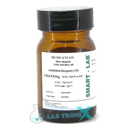 Jual Silver Acetate / CH3COOAg / Perak Asetat (25 GRAM) Smart Lab ...