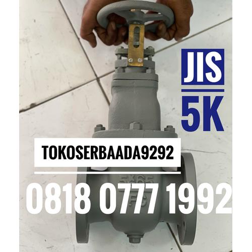 Jual Gate Valve JIS 5K 2-1/2" inch / DN 65 (Cast Iron) - Jakarta Pusat ...
