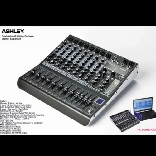 Jual mixer ASHLEY SUPER M8 / ASHLEY SUPER M8 ORIGINAL - Kota Bandung ...