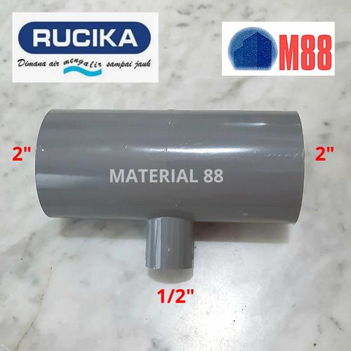 Jual Vlok Tee 2x1/2 Rucika AW Reducer PVC 2×1/2 2 × 0.5 2 x 0,5 - Kab. Bogor - MATERIAL 88 ...