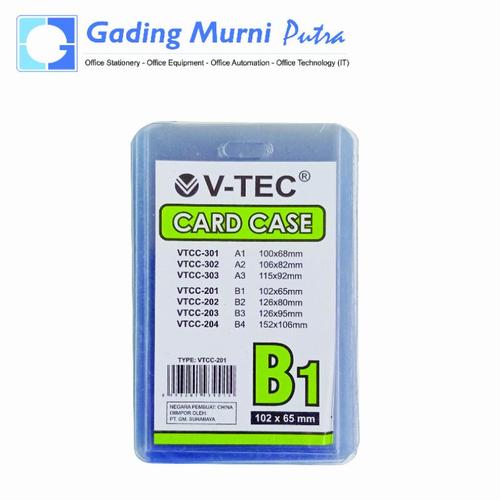 Jual Card Case V-Tec VTCC-201 B1 1PAK=20 Pcs Id Card - Kota Surabaya ...
