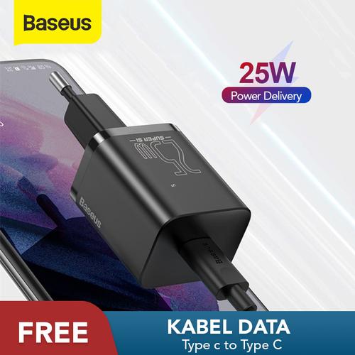 Promo KEPALA CHARGER TYPE C PD BASEUS QUICK CHARGER 25W - Hitam - Kab ... Promo KEPALA CHARGER TYPE C PD BASEUS QUICK CHARGER 25W - Hitam - Kab ...