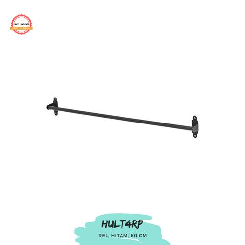 Jual IKSHult Rel rak dapur Rail, baja hitam, 60 cm - Kab. Tangerang ...