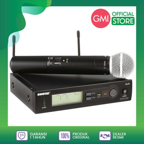Jual Shure SLX24/SM58 Wireless Microphone System - Jakarta Utara - GMI-officialstore | Tokopedia