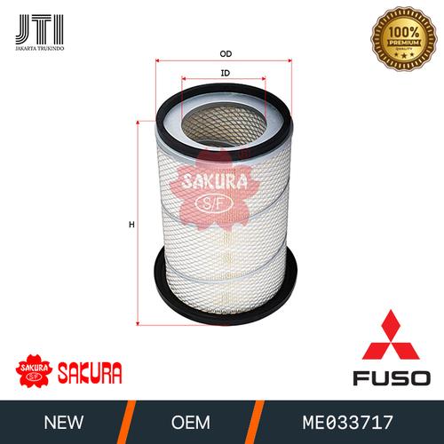 Jual AIR FILTER UDARA MITSUBISHI FUSO 190 PS FM 517H A-1019 ME033717 ...