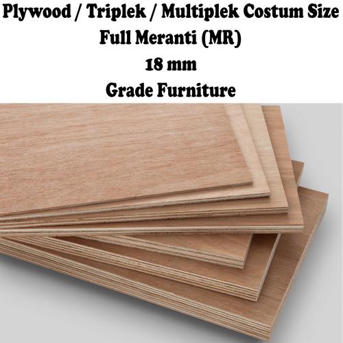 Jual Plywood Triplek Multiplek Custom Full Meranti (MR) 18mm - Kota ...