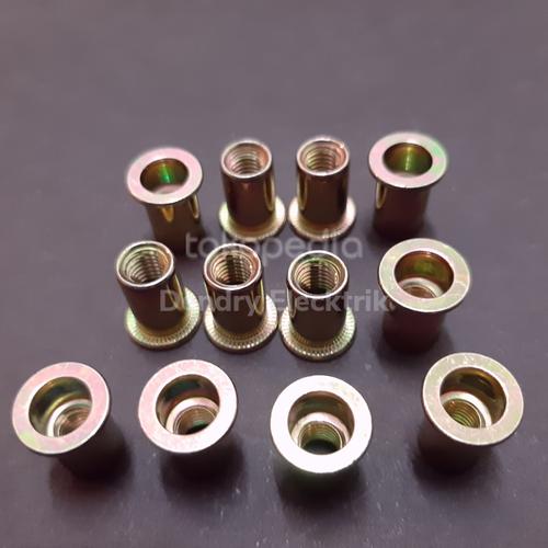 Jual Mur rivet nut m8 besi kuning polos - Jakarta Barat - Dendry ...