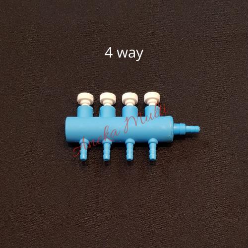 Jual Air Flow Divider splitter Pembagi Udara 4 way dengan valve B ...