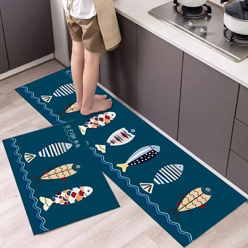 Jual Keset dapur kaki 2 in 1/Door Mat Kitchen pintu 2 in 1 - Motif V ...