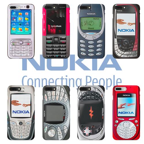 Promo Custom Case Nokia Handphone Jadul tahun 2000 an - softcase - Kab ...