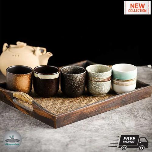 Jual Japanese Style Ceramic Tea Cup Gelas Cangkir Mug Teh Kopi Unik 200 ...
