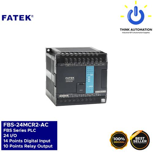 Jual PLC 24 I/O Relay Output Fatek FBS-24MCR2-AC - Kab. Bekasi - Think Automation | Tokopedia