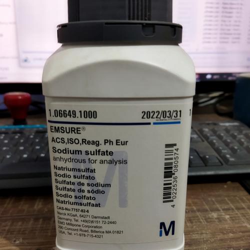 Jual Sodium Sulfate Merck Pro Analis 1000gram / Natrium Sulfat / Na2SO4 ...