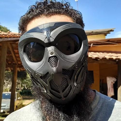 Jual Masker Airsoft Lurker Tengkorak Tactical Mask Full Face Original ...