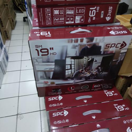 Jual Monitor LED SPC 19inch / SPC 19" full HD input HDMI VGA GARANSI ...