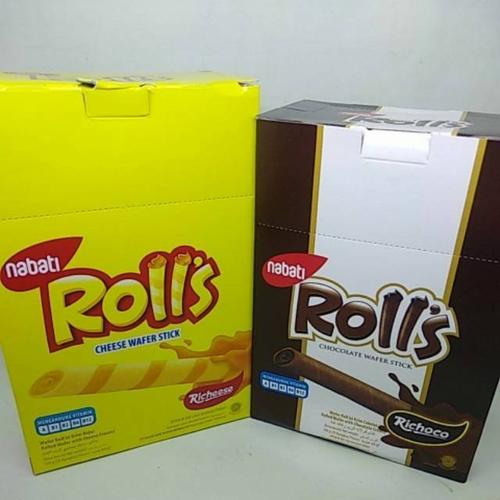 Jual nabati roll's richeese / richoco rolls / nabati rolls - richeese ...