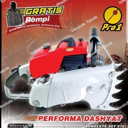 Jual MESIN CHAINSAW GERGAJI KAYU PRO 1 070 COMPLETE SET - Kab ...