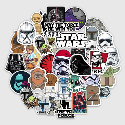 Jual Sticker Tempel "Sticker Pack Star Wars 40Pcs" - Kota Sukabumi ...