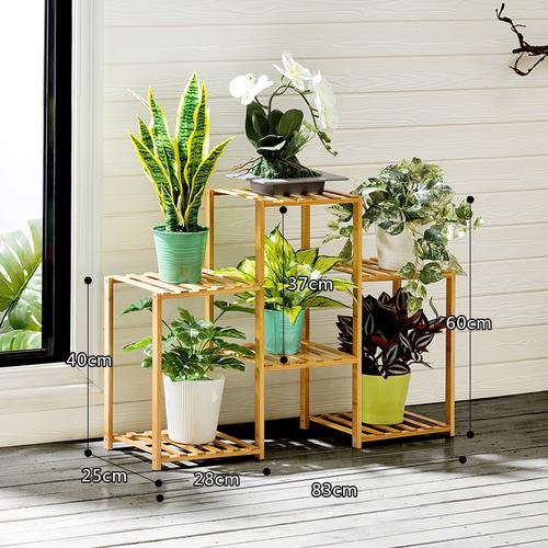 Jual Rak Bunga Kayu Minimalis Standing Pot Tempat Bunga Dekorasi Murah ...