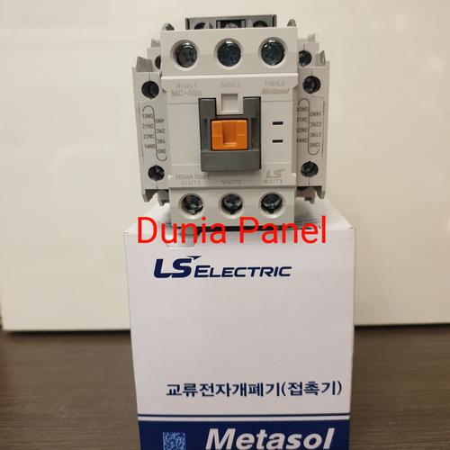 Jual Magnetic Contactor/Kontaktor 3 Pole 220VAC Metasol LS MC-40A/MC40A ...