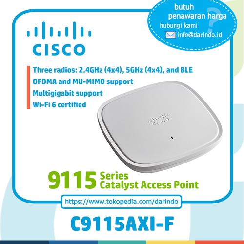 Jual Cisco Catalyst 9115 Series Access Point [C9115AXI-F/C9115AXI-EWC-F ...