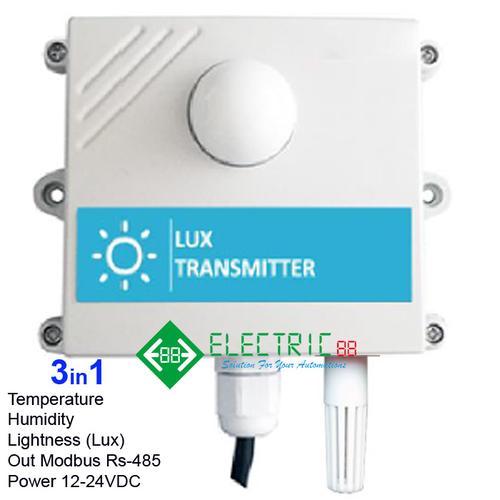 Jual Temperature Humidity and Lightness Sensor Output Modbus Rs485 ...
