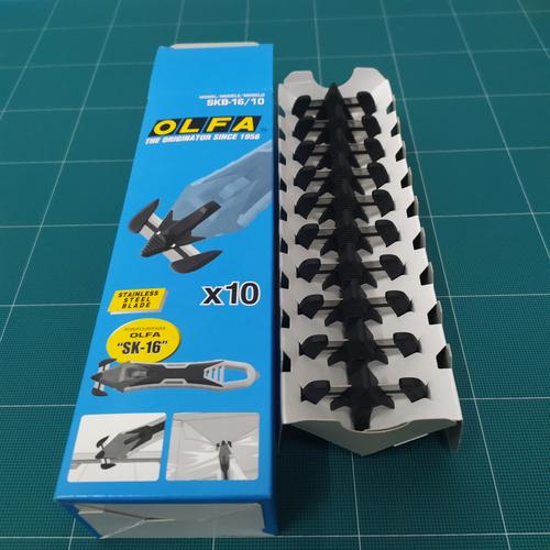 Jual Refill Safety Cutter SKB-16/10 (10pc/pack) OLFA Spare Blades for ...