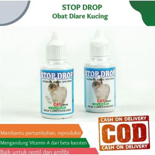 Jual STOP DROP Antibiotik Obat Demam dan Gejala Virus pada Kucing - Kab ...