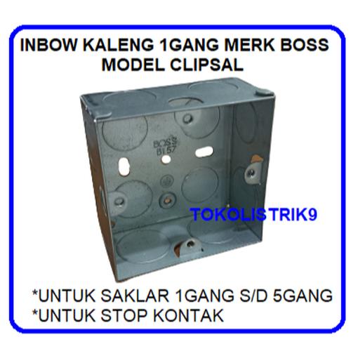 Jual Inbow dus 1gang / Inbow kaleng 1gang merk BOSS - Jakarta Barat ...