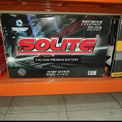 Jual Aki Dyna/ Solite N100 Maintenance Free/ Aki kering 12V 100AH ...