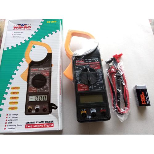 Promo Wipro Tang Ampere Listrik Digital - Clamp Meter - Tang Meter DT ...