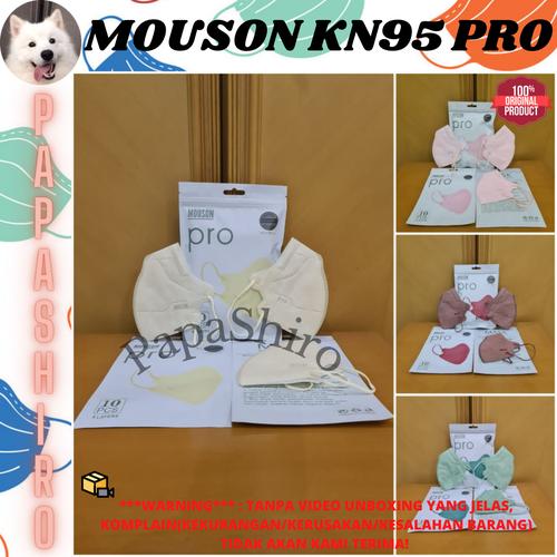 Jual Masker KN95 MOUSON PRO (Per Pack 10pcs) - 5D Cream - Jakarta Barat ...