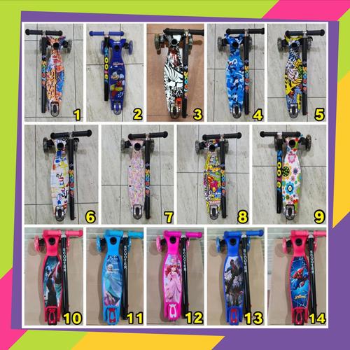 Jual Otoped Anak Roda 3 / Skuter Scooter Anak Roda Led - Jakarta Utara ...