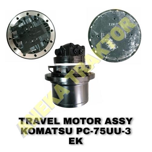 Jual TRAVEL MOTOR FINAL DRIVE ASSY KOMATSU PC75-2 PC75-3 12 LUBANG ...