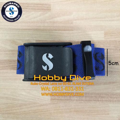 Jual Scubapro Weight Belt With Plastic Buckle Blue - Scuba Diving ...