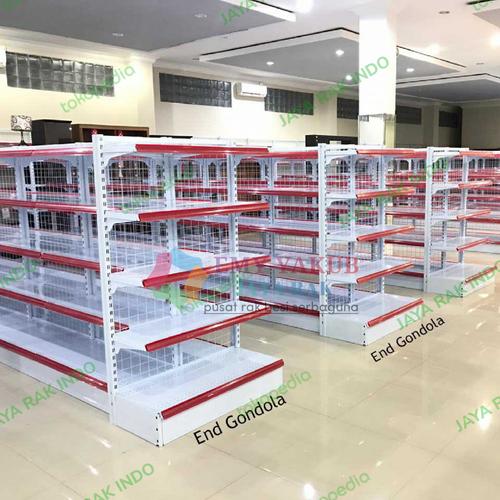 Jual Rak Toko Rak Gondola Rak Minimarket Supermarket Display 4 Susun ...