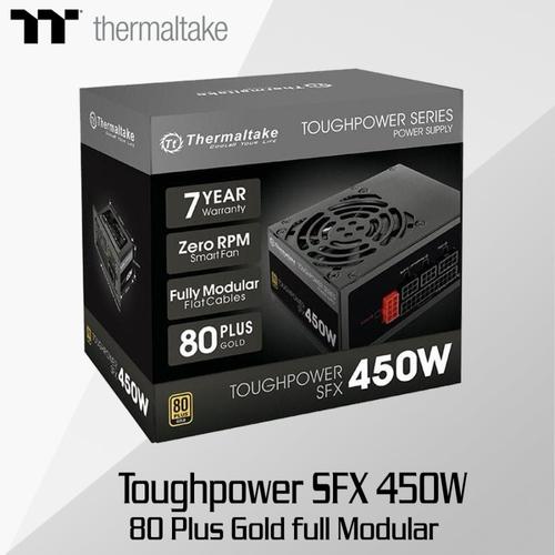 Jual Power Supply ThermalTake ToughPower SFX 450Watt - iTX PSU 450W ...