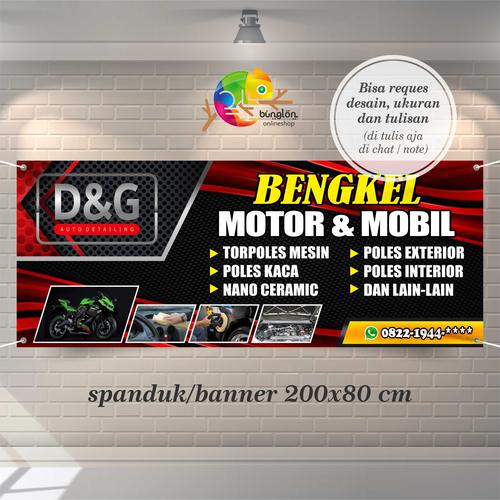 Jual Spanduk, Banner Bengkel Motor Mobil Terbaru - Kab. Bandung ...