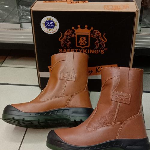 Jual Sepatu Safety King KWD 805 hitam/coklat /Sepatu Safety Kings - 41 ...