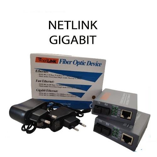 Jual Netlink HTB GS03 HTB-GS03 GS-03 Gigabit Single mode Media ...