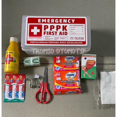 Jual Kotak P3K kotak pppk safety kir emergency komplit isi - Kota ...