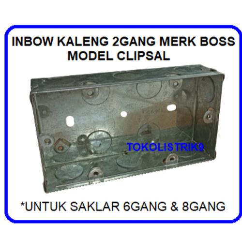 Jual Indow Dus 2 gang / Inbow Kaleng 2 gang Merk BOSS - Jakarta Barat ...