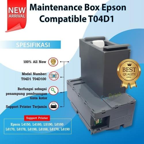 Jual Maintenance Tank Box T04D1 Printer Epson L6290 L6460 L6490 ...