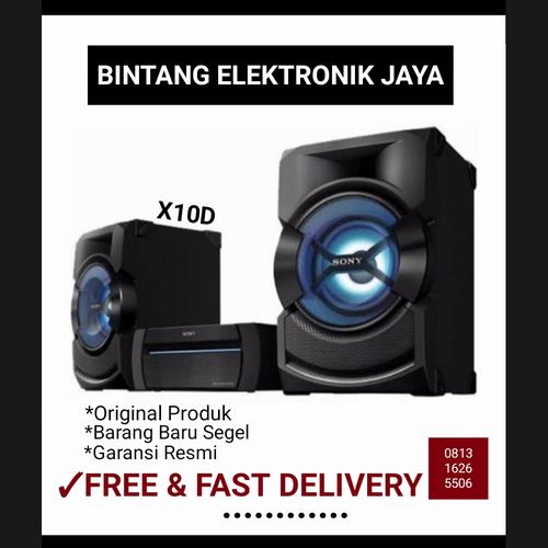 Jual SONY SHAKE-10D SPEAKER HOME AUDIO SYSTEM X10D KARAOKE WITH ...