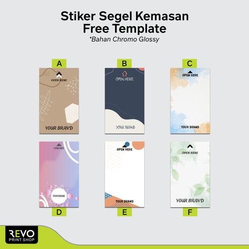 Jual Stiker Segel Box / Stiker Seal Box / Cetak Stiker Segel Dus - Kota ...