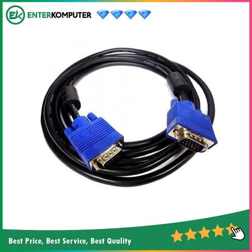 Jual Kabel VGA To VGA 3 Meter -Merk Netline - Jakarta Pusat - Enter Komputer Official | Tokopedia