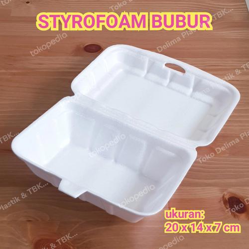 Jual Styrofoam Persegi / Styrofoam Bubur / Nasi Kuning - Kota Bandung ...