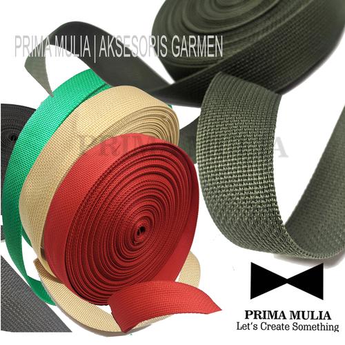 Jual TALI WEBBING LT 3.8 CM METERAN|WEBBING POLYESTER LT TALI TAS ...